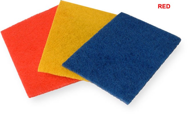 SCOURER 3M RED 150X230MM [HWB503C] - per 500 - Instock Group