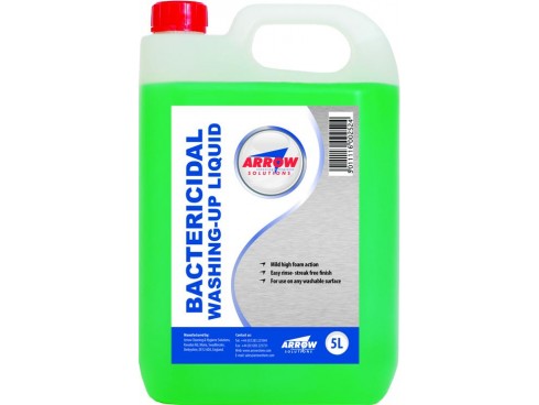 WASHING UP LIQUID MANUAL BACTERICIDAL [ARR276A] - per 5LT - Instock Group