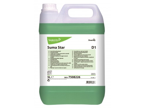 DETERGENT HAND DISHWASH SUMA STAR D1 [CMA204] - per 5LT - Instock Group
