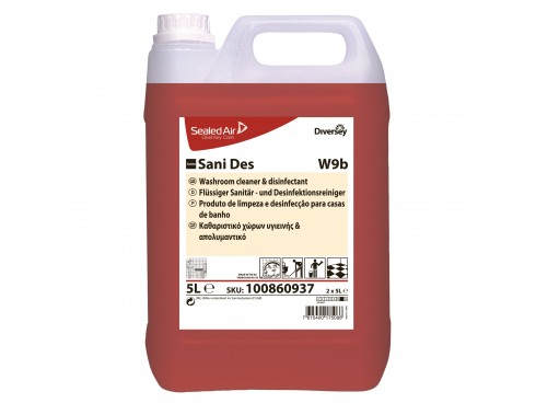 CLEANER DISINFECTANT TASKI SANI DES QS [CME247] - per 5LT - Instock Group