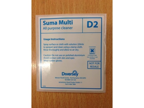 LABEL D2 SUMA MULTI [DSO253] - per EACH - Instock Group